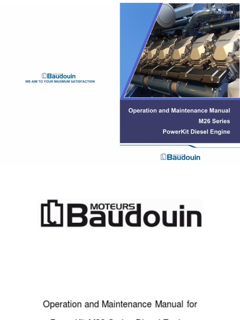 1003195965-Operation and Maintenance Manual For PowerKit M26 Series Diesel Engine | PDF | Pump ...