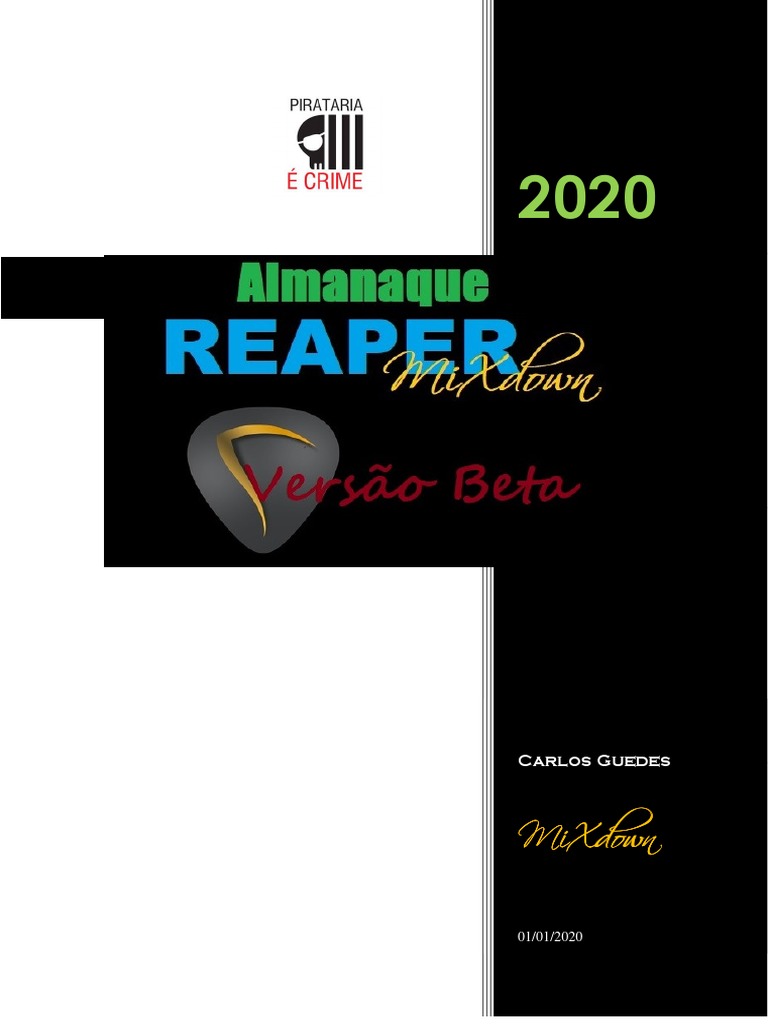 Almanaque Reaper | PDF | Microsoft Windows | PCs (computadores)