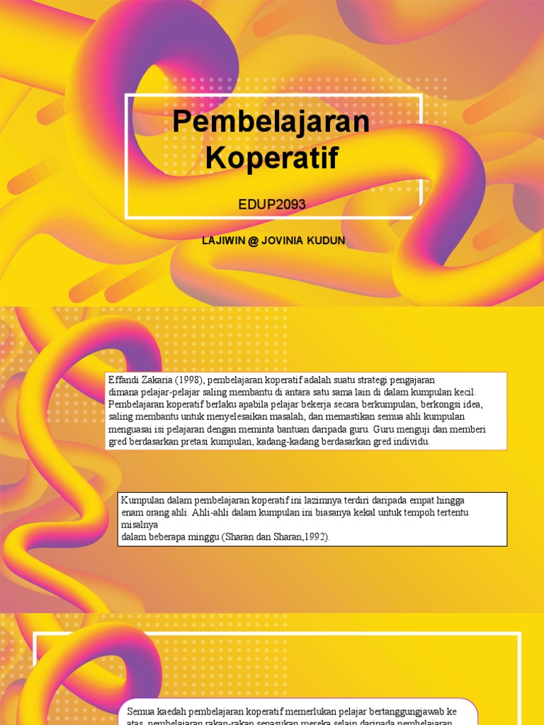 M6 Pendekatan Koperatif | PDF