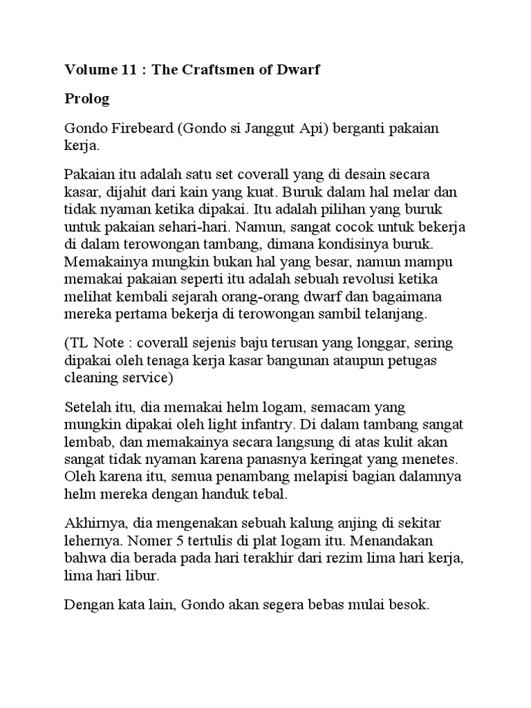 Volume 11 Prolog | PDF