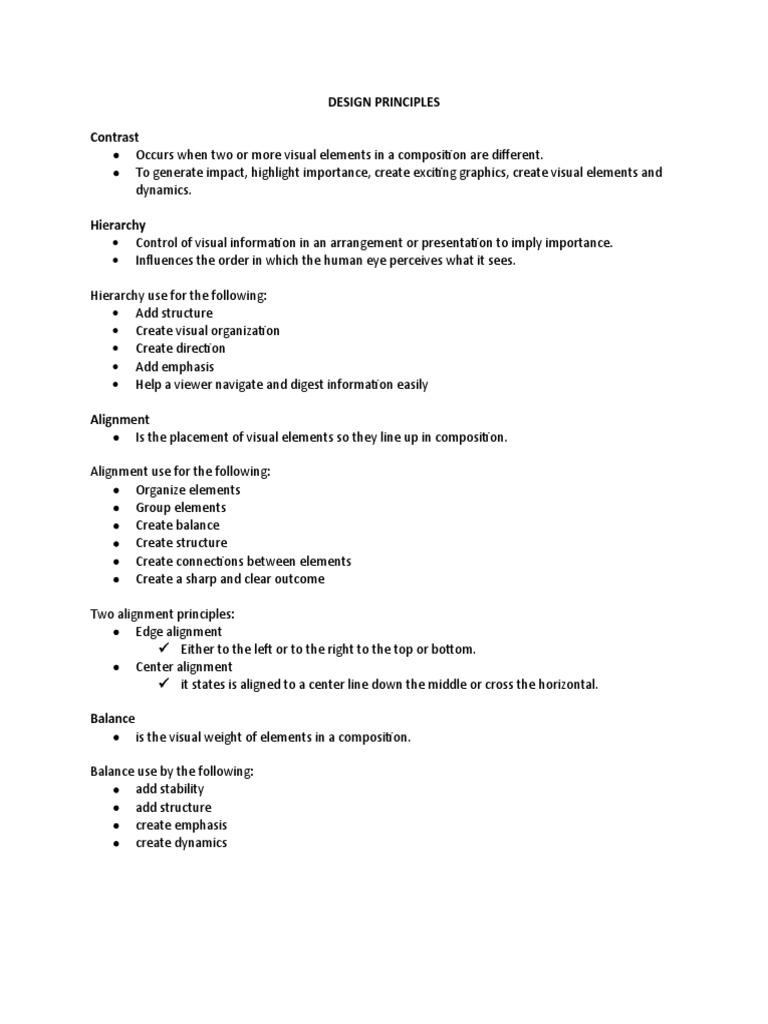 Design Principles | PDF