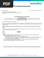 In-Principle Sanction Offer Letter | PDF