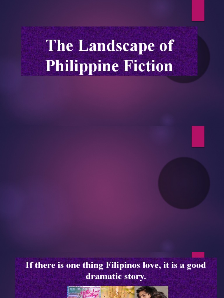 The Landscape of Philippine Fiction | PDF | Plot (Narrative) | Jesus