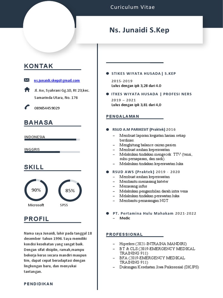 CV Junaidi | PDF