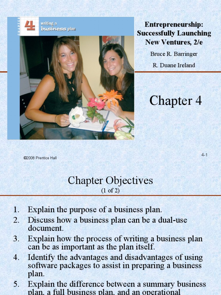 Chap 4 Business Plan | PDF | Business Plan | Financial Plan