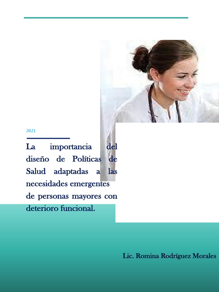 Trabajo Final Romina Rodriguez XD | PDF | Vejez | Adultos