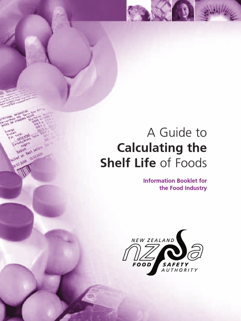 Shelf Life Calculation Guide for Food | PDF | Shelf Life | Food ...