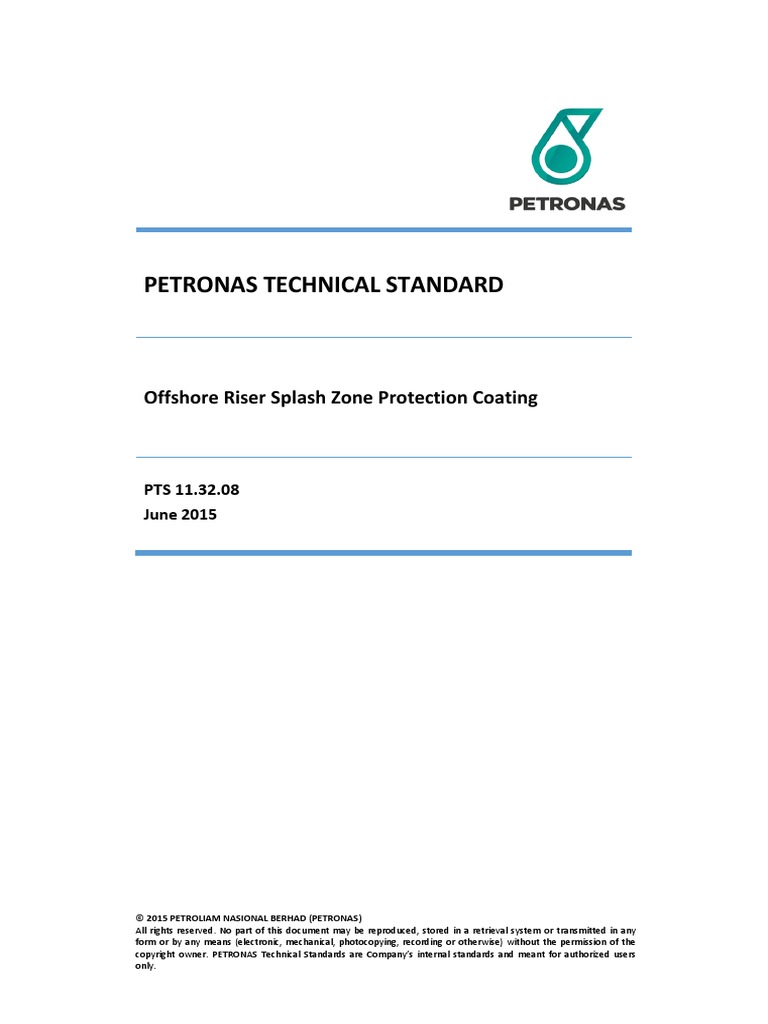 Offshore Riser Splash Zone Protection Coating | PDF | Pipe (Fluid ...