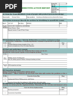8d Report Example | PDF