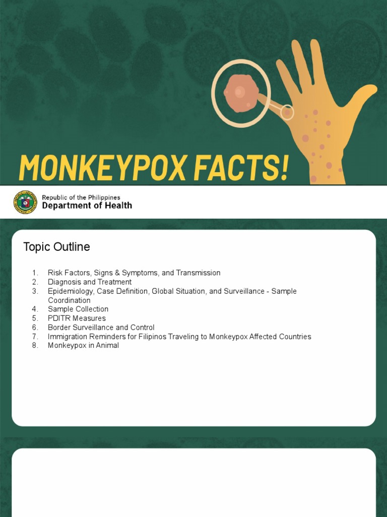 Monkeypox Facts 2022 | PDF | Infection | Reverse Transcription Polymerase Chain Reaction