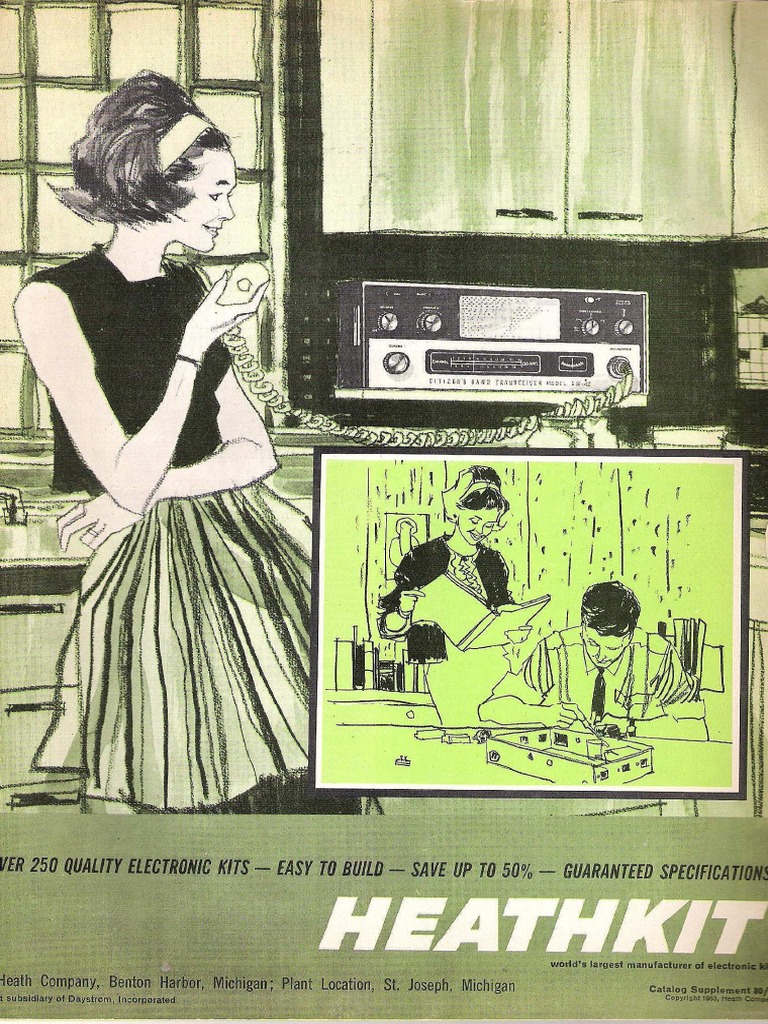 0 Heathkit - 1963 Catalog 8 Pages | PDF
