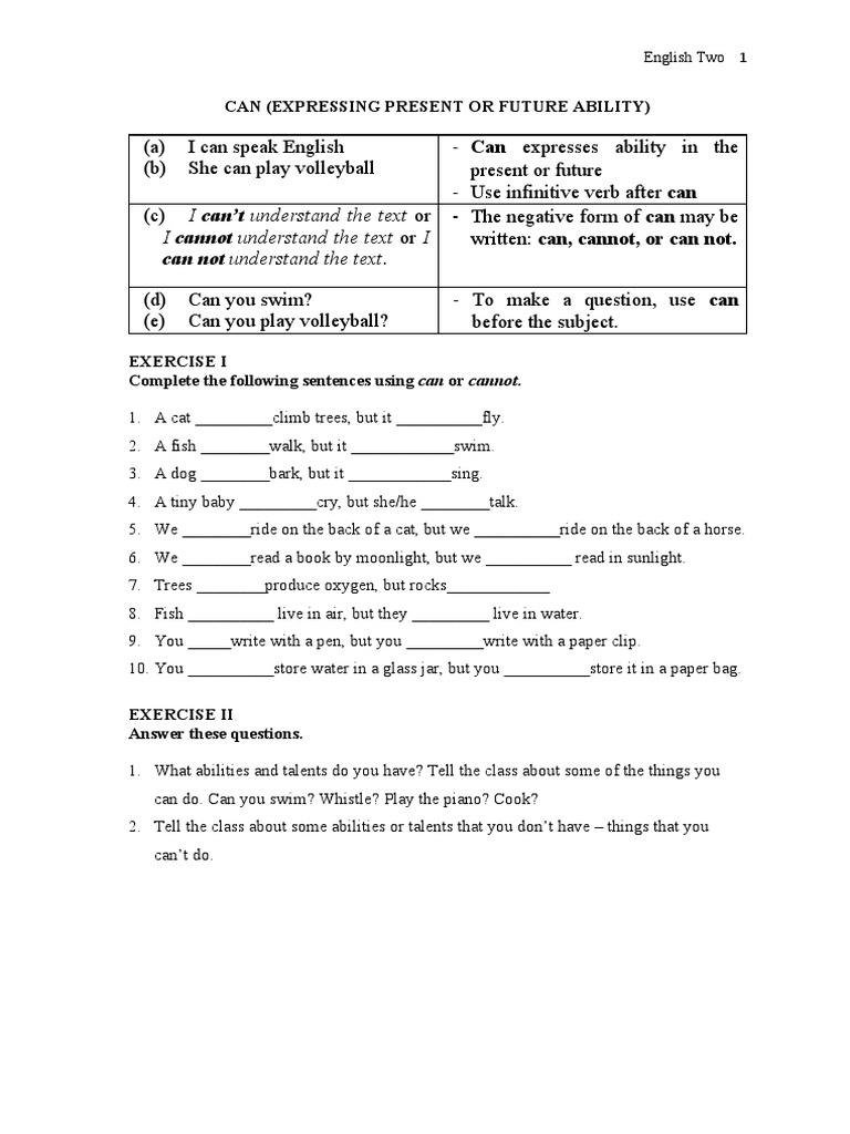 Understanding Modal Verbs in English | PDF | Verb | English Language
