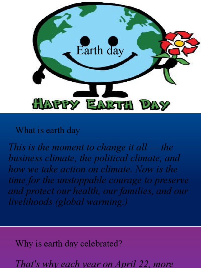 Earth Day | PDF