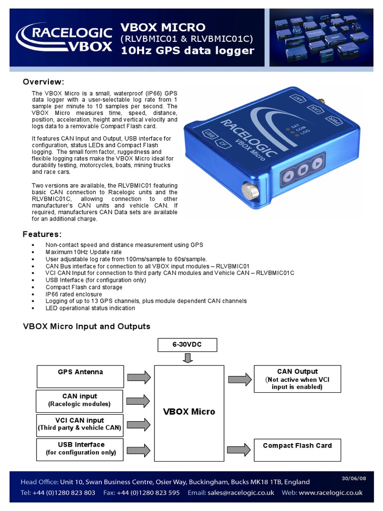 VBMicro Data Sheet - VCI | PDF | Computing | Computer Engineering