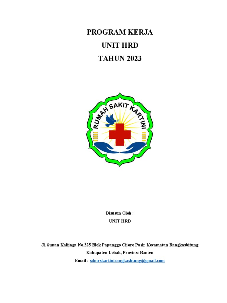 PROGRAM KERJA HRD 2023 New | PDF