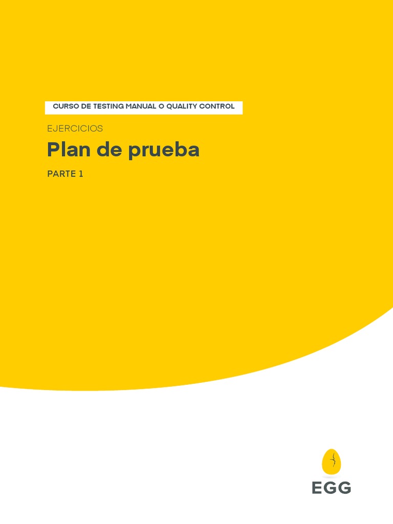 7 - Ejercicio Plan de Prueba 1 | PDF | Caso de uso | ciberespacio