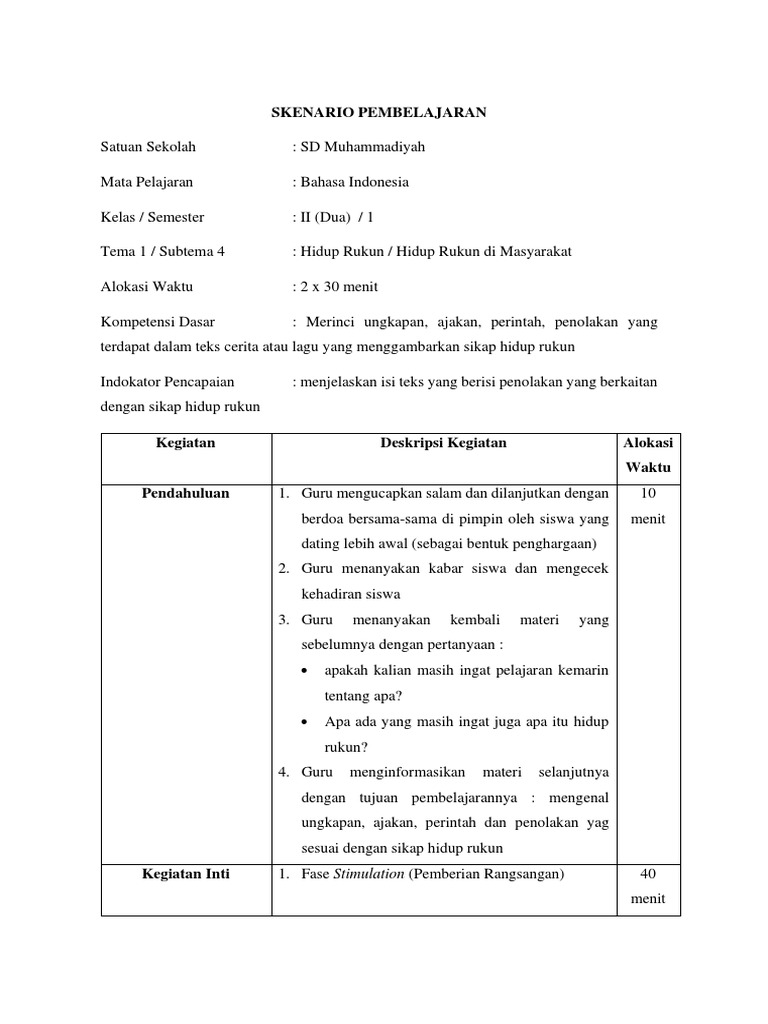6C SKENARIO PEMBELAJARAN Discover Learning Kelompok 3 | PDF