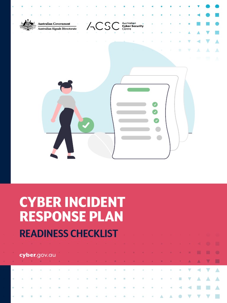ACSC Cyber Incident Readiness Checklist - A4 | PDF | Computer Security ...