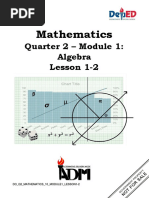 Q2 Mathematics 10 - Module 1 | PDF | Polynomial | Mathematics