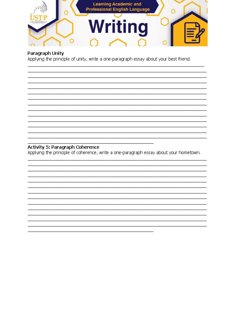 Paragraph Organization | PDF