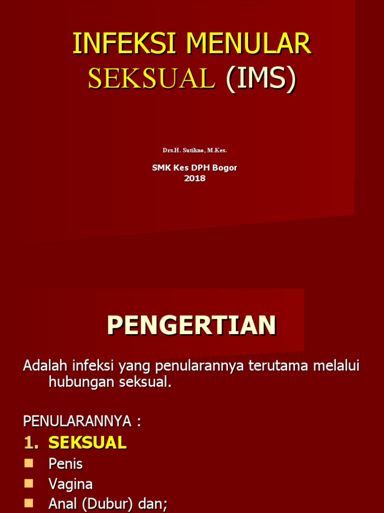 Infeksi Menular Seksual - IMS | PDF