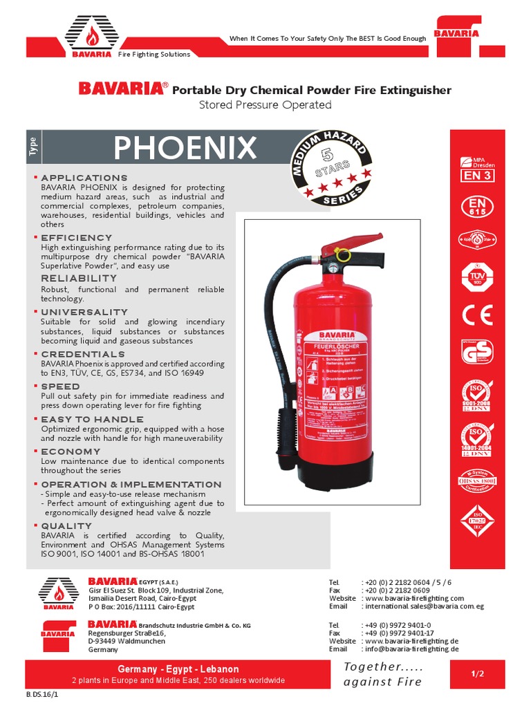 BAVARIA Phoenix - Technical Spec - 2018 | PDF | Physical Sciences ...