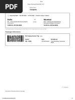 Sample IndiGo Ticket | PDF