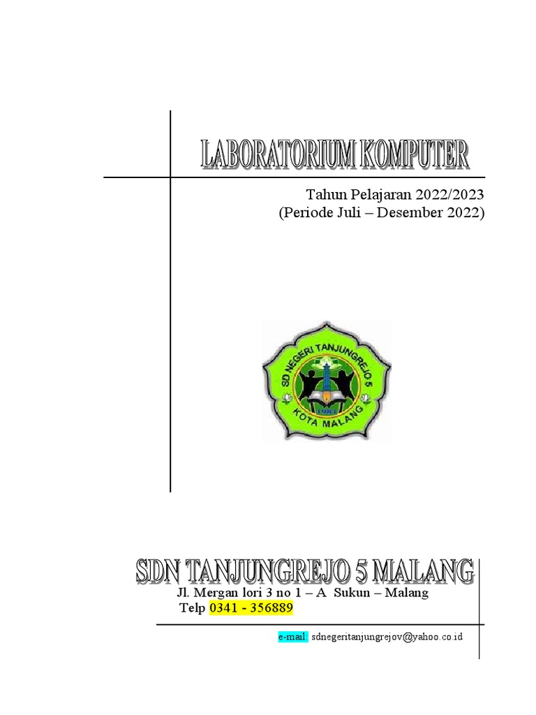 Program Kerja Lab Komputer 2019 2020 | PDF