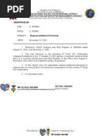 Letter Request For COMELEC | PDF