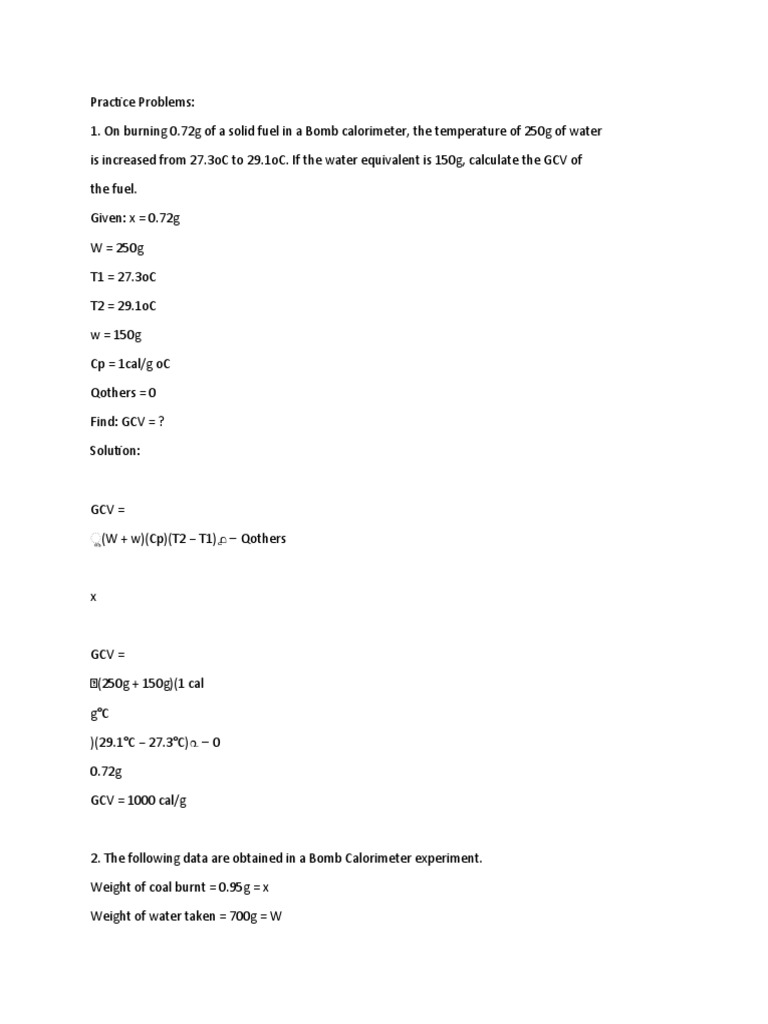 Chem 12 | PDF | Fuels | Chemistry