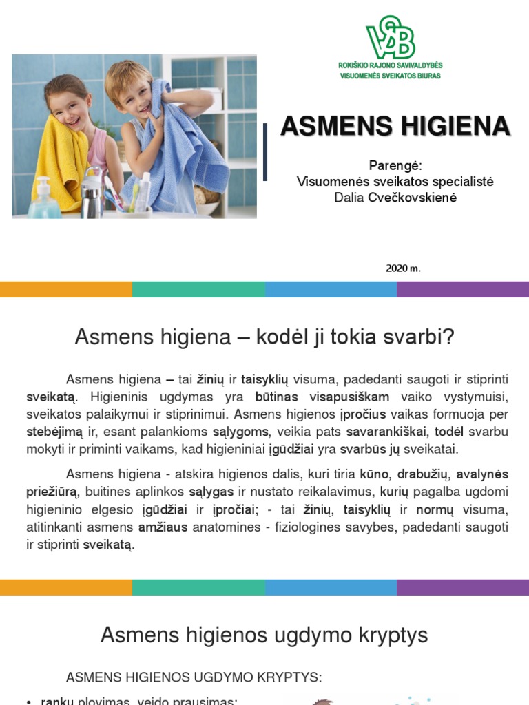 Asmens-Higiena Skaidrės | PDF