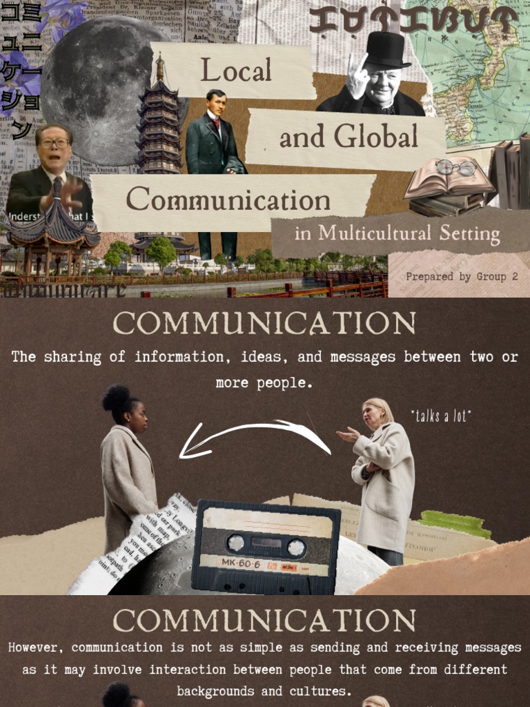 Local and Global Communication in Multicultural Setting | PDF | Communication | Human Communication
