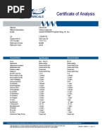 Coa Naoh Himedia | PDF | Sodium Hydroxide | Chemical Compounds