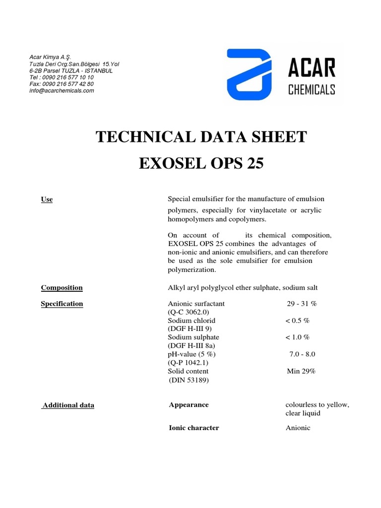 Ops - 25 | PDF | Emulsion | Polymers