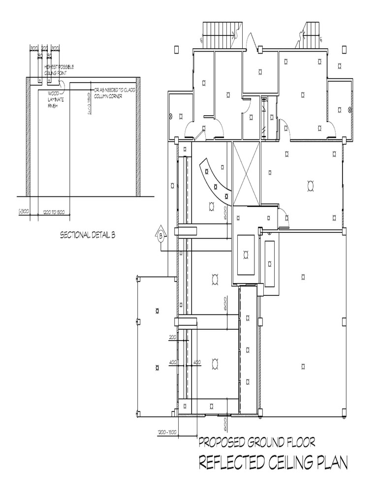 Ground Floor Ceiling Details | PDF