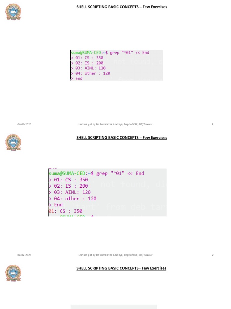 ShellScripting Programs Part3 | PDF | Software Engineering ShellScripting Programs Part3 | PDF | Software Engineering