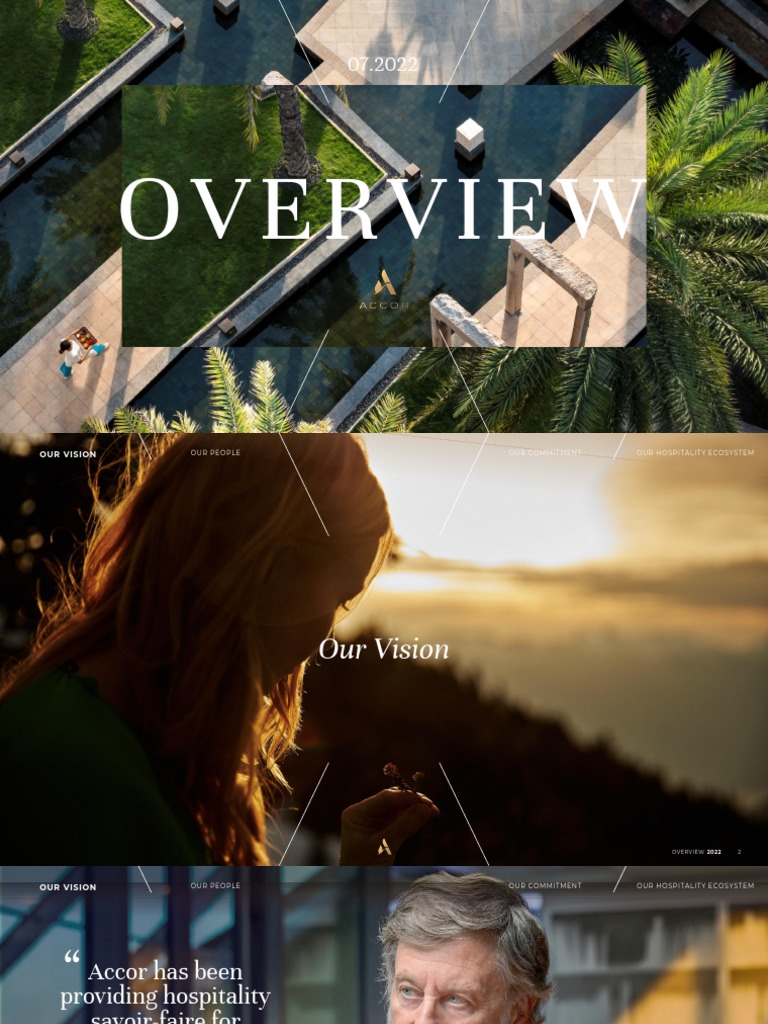 ACCOR - Overview EN 072022 | PDF | Hospitality Industry | Hotel