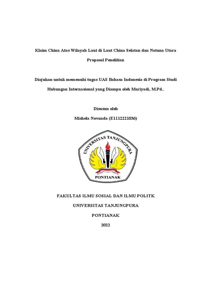 Mishela Novanda - UAS B.Indonesia | PDF