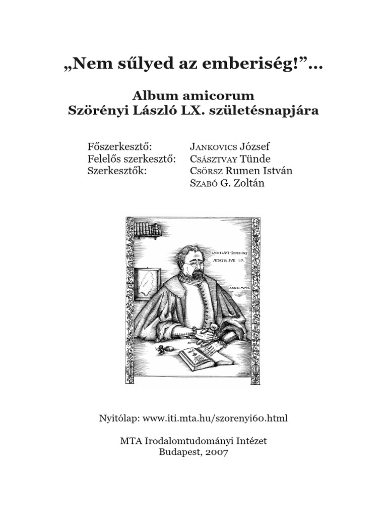 Szegedy Maszak Pdf
