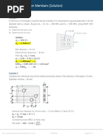 Tension Members - Staggered Fasteners | PDF | Screw | Angle