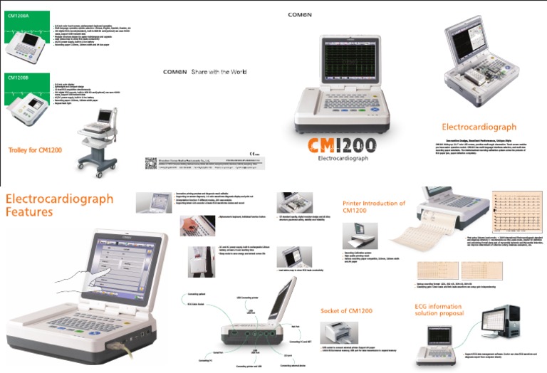 En CM1200 V1.2 | PDF | Usb | Electrocardiography
