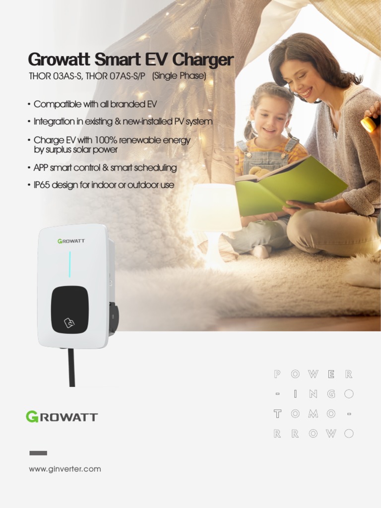 THOR 3kW&7kW AC EV Charger Datasheet | PDF | Ac Power Plugs And Sockets ...