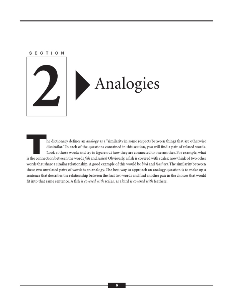 2 Analogies | PDF
