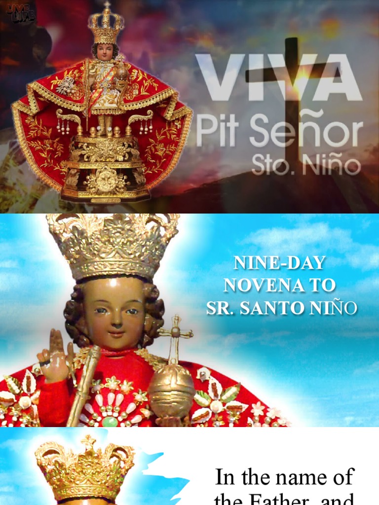 Sr. Sto Nino Novena | PDF | Lord's Prayer | Mercy