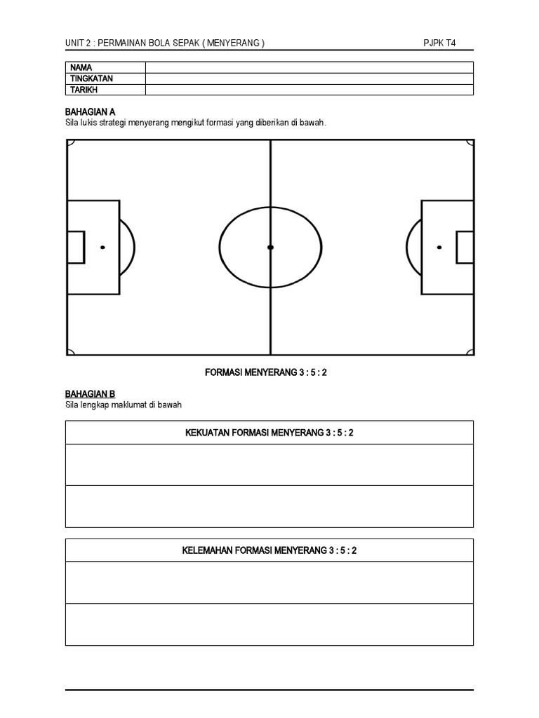 Latihan Bola Sepak | PDF