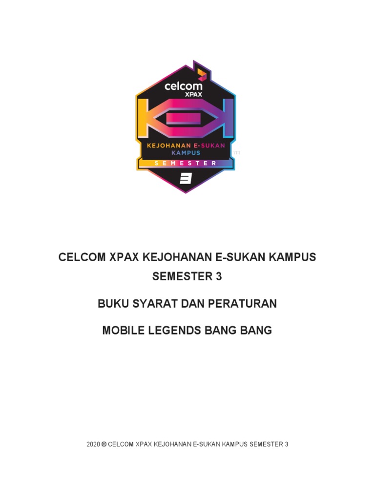 Kek Sem 3 - Mobile Legends Rules & Regulations | PDF