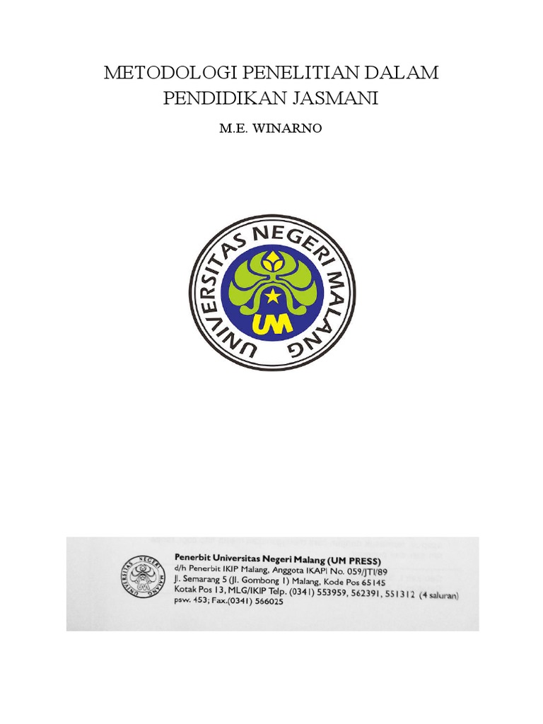 Buku Metodologi Prof Win | PDF