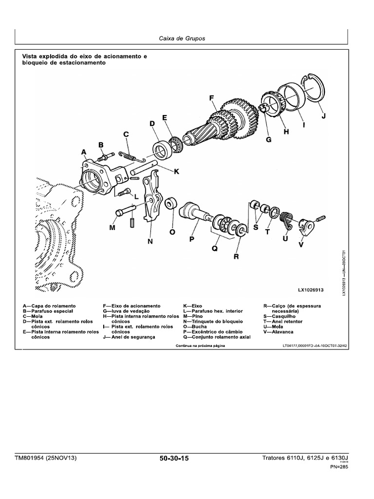 Vista Explodida Do Eixo de Acionamento 7225 | PDF