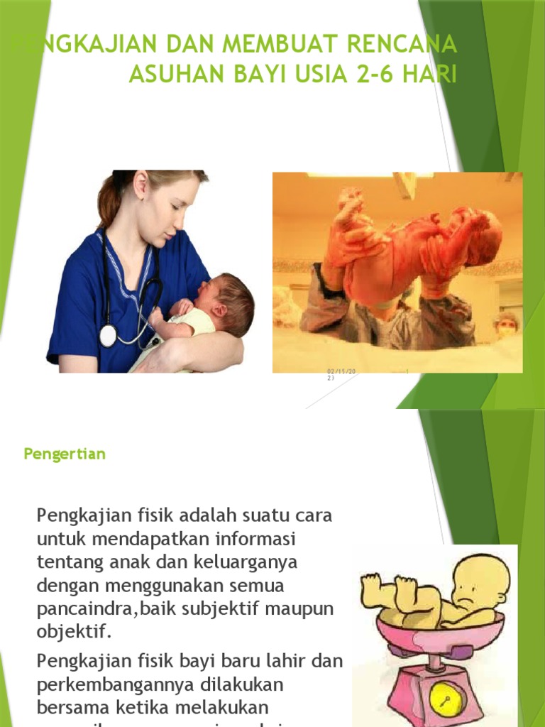 Pemeriksaan Bayi 2-6 Hari | PDF | Pengembangan Diri | Kesehatan Holistik