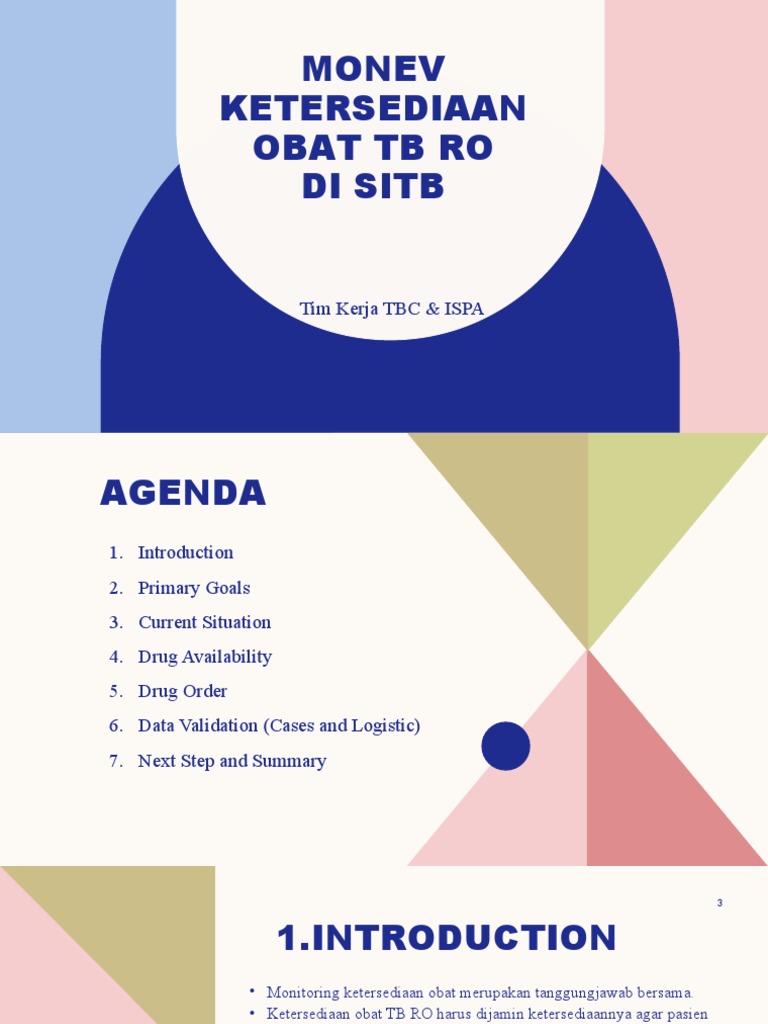 Monev Ketersediaan Obat TB RO Oktober 2022 | PDF